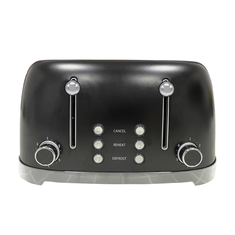 Bonzachef Multitoast Plus 4-Slice Popup Toaster With Ceramic Heating E ...