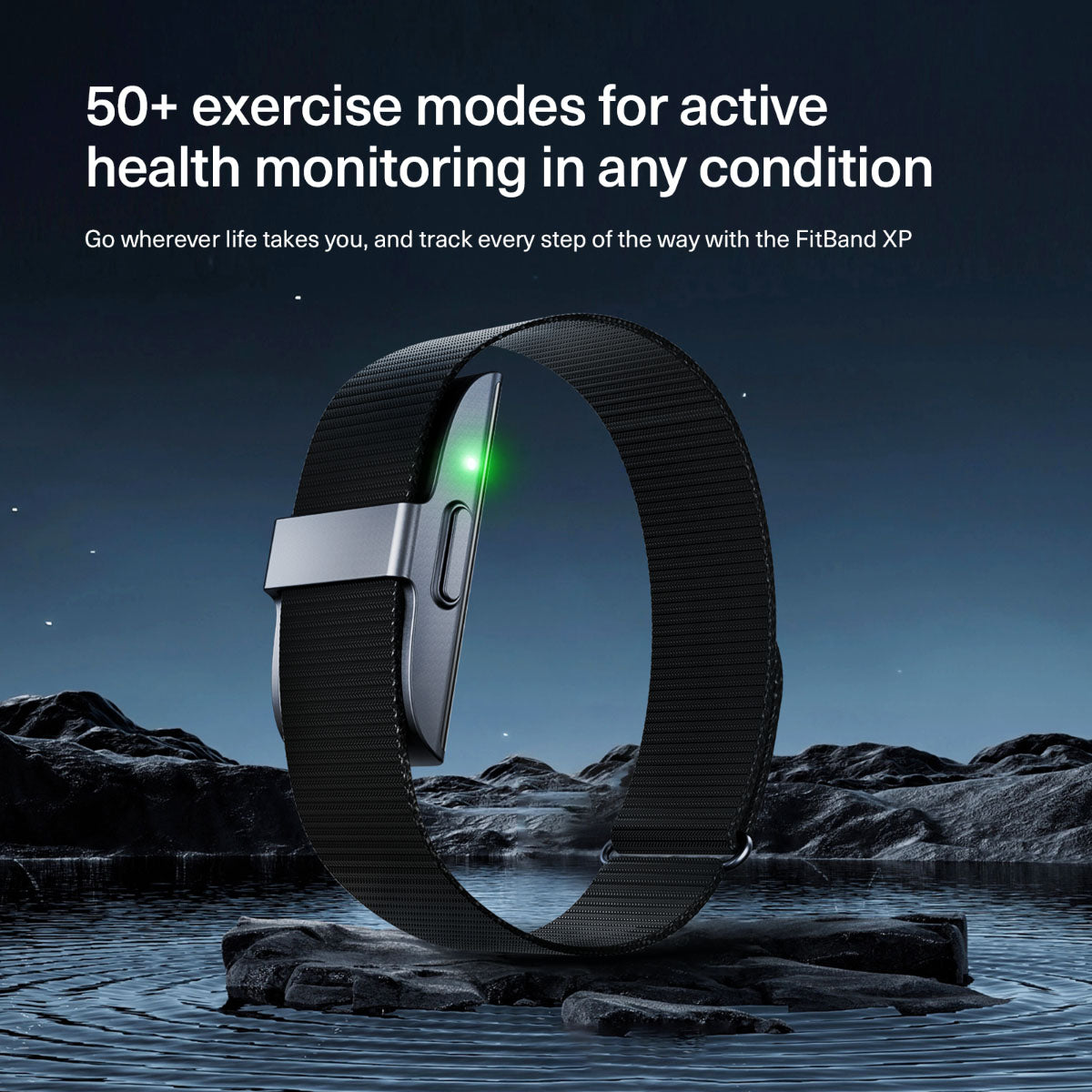 Walkabout FitBand XP 24-Hour Health Monitoring Wristband And AI Tracki ...